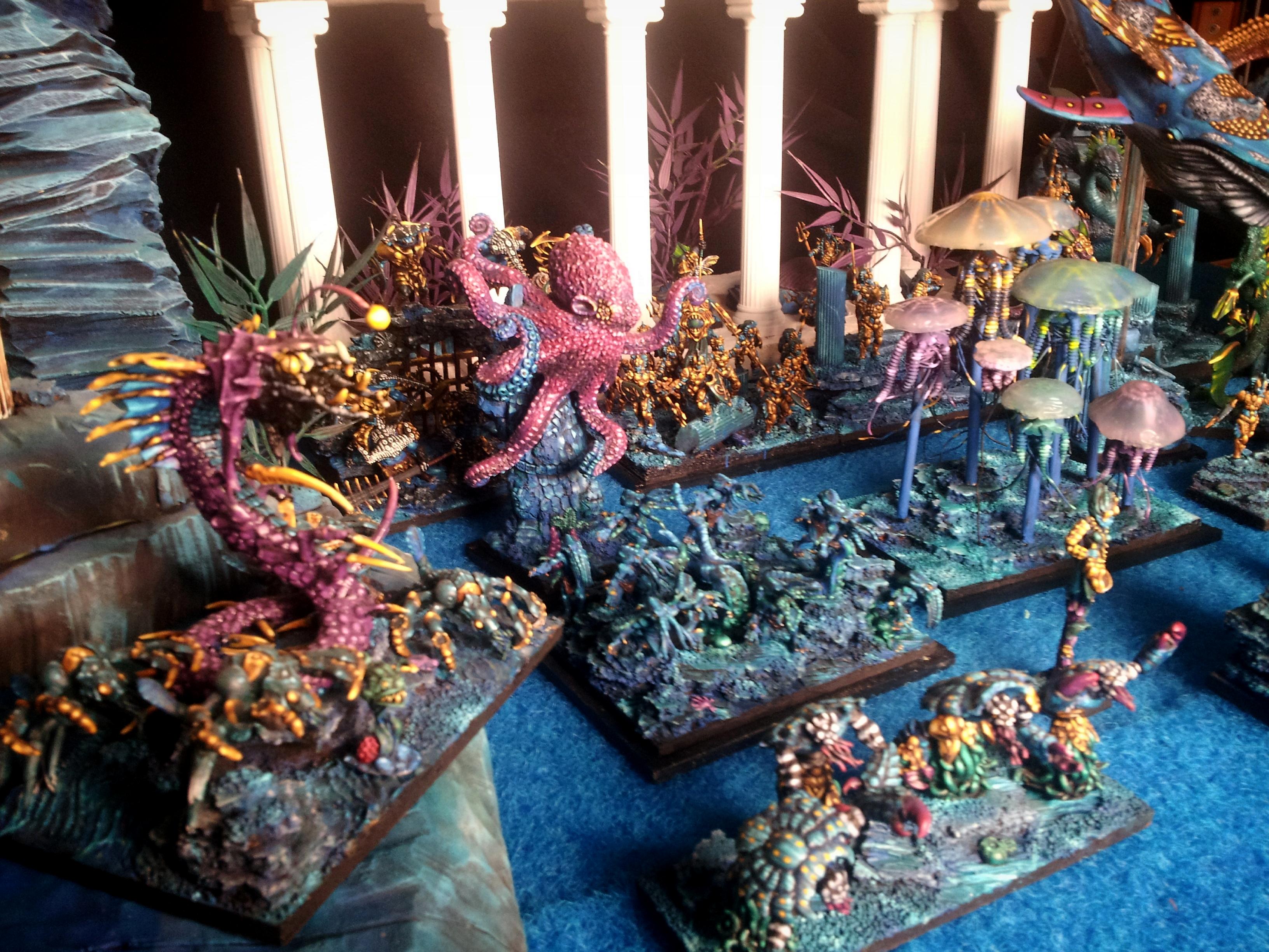 Fishmen, Kings Of War, Kow, Trident Realm - Kraken, Depth Horrors and other sea creatures follow ...